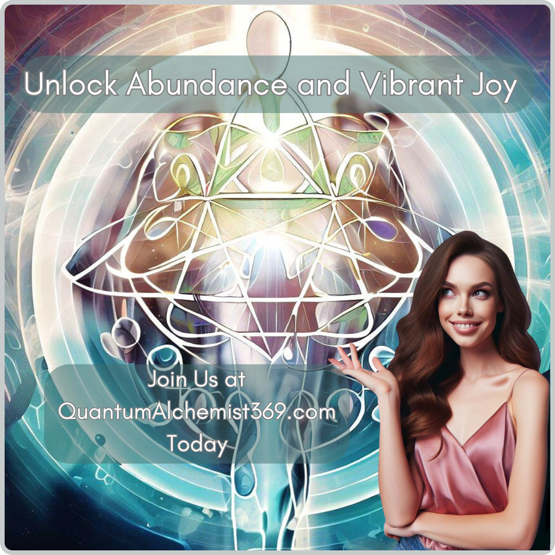 Unlock Joy: Transform Your Life with Quantum Alchemy - Quantum Alchemist 369™